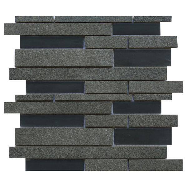 NovoTileStudio Parma Ceramic/Glass Linear Wall Tile | Wayfair