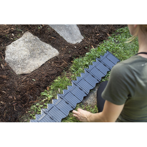 Master Mark Plastics 6 in. H x 20 ft. W Poundable Edging & Reviews ...