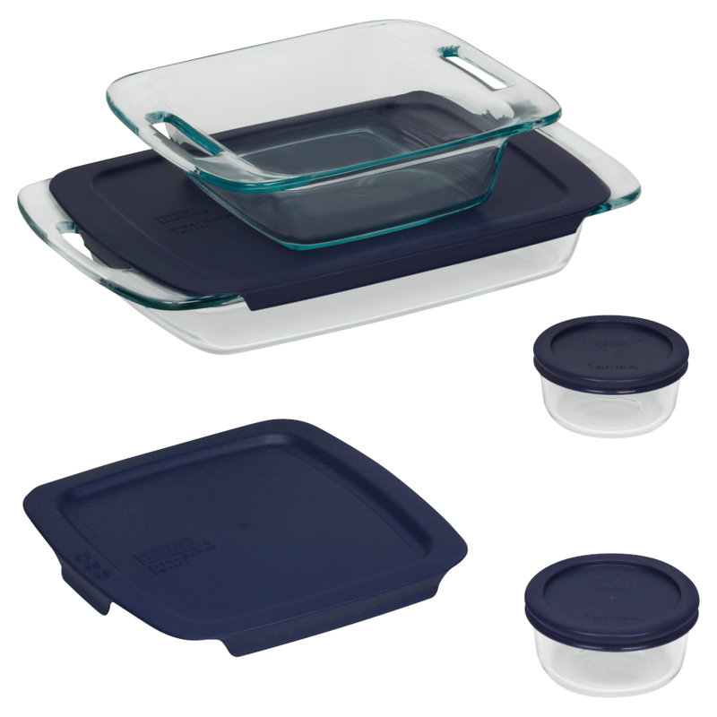 Pyrex Easy Grab 8 Piece Bakeware Set & Reviews | Wayfair