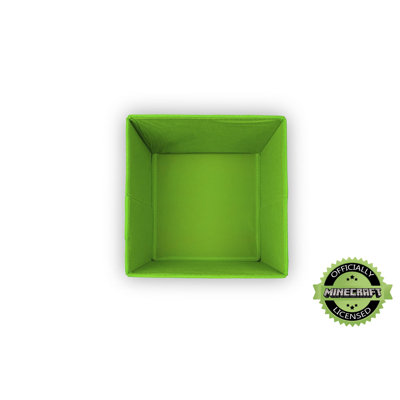 Ukonic Minecraft Creeper Fabric Cube | Wayfair