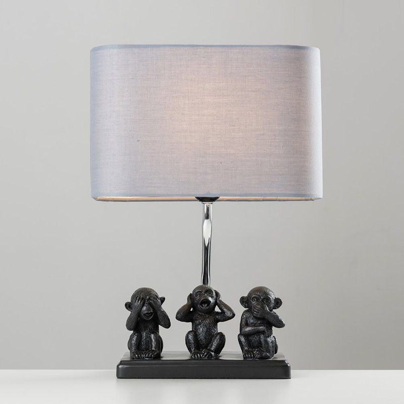 MiniSun 3 Wise Monkeys 43cm Table Lamp Set & Reviews | Wayfair.co.uk