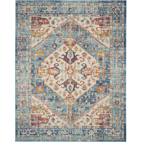 Blue Elephant Light Blue Rug & Reviews | Wayfair.co.uk