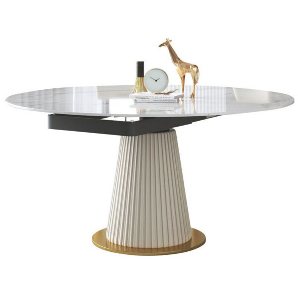 Expandable-round-dining-table | Wayfair