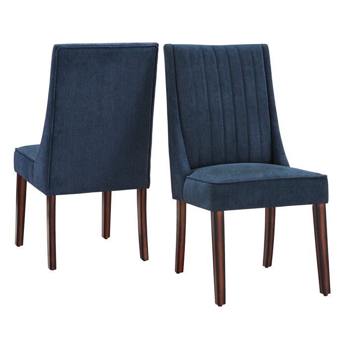 Lark Manor Aleysia Upholstered Channel Back Dining Side Chair & Reviews ...