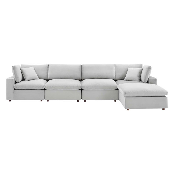 Modway Commix 5 - Piece Upholstered Sectional | Wayfair