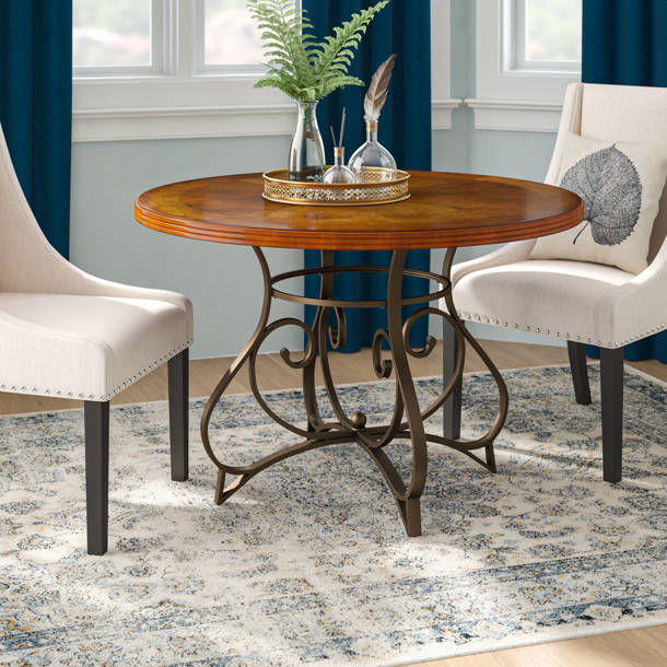 Winston Porter Jefferson 5 Piece 36" Round Pub Table Dining Set ...