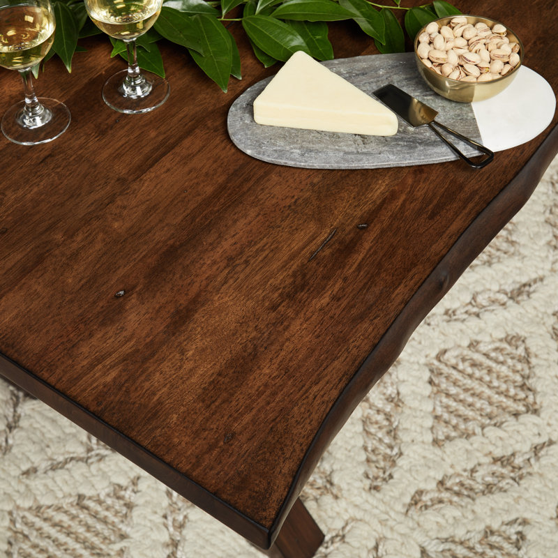 Millwood Pines Tiggs 3 Piece Solid Wood Dining Set & Reviews | Wayfair