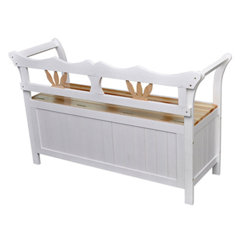 Brambly Cottage Solid Wood Storage Bench & Reviews | Wayfair.co.uk