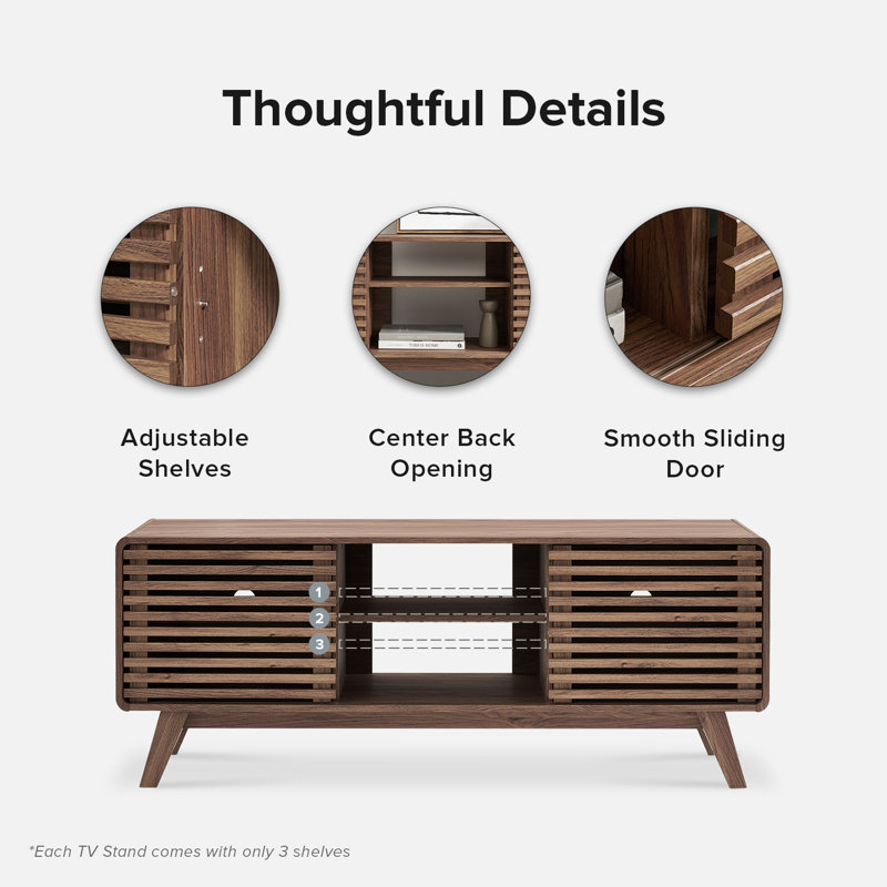 Corrigan Studio® Lorccan TV Stand for TVs up to 65" & Reviews | Wayfair