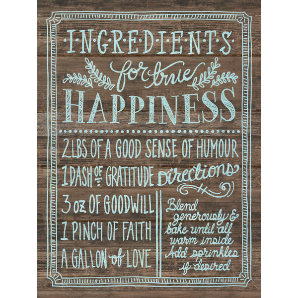 Trinx Ingredients For Life II | Wayfair