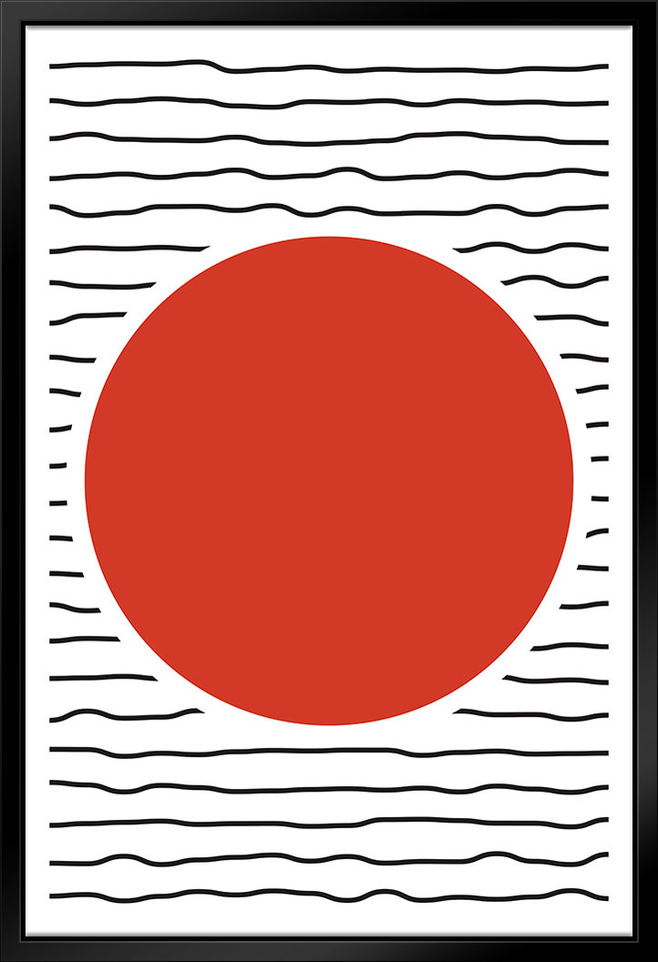 ATX Art Group LLC Minimal Primary #1 Framed On Canvas by Stanley Print House Print | Wayfair