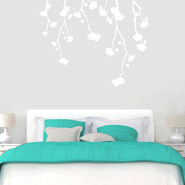 Trule Hanging Flowers Wall Decal & Reviews | Wayfair