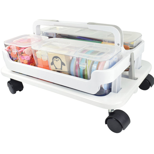 Rebrilliant Stack'n Go Caddy Wheel Base Plastic Accessory | Wayfair