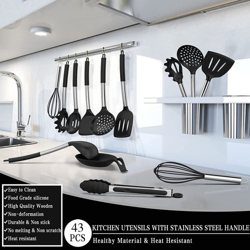 Ruya company 43 Piece Cooking Ladle Set & Reviews | Wayfair