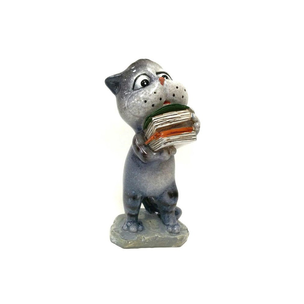 Winston Porter Blase Cat Studying | Wayfair