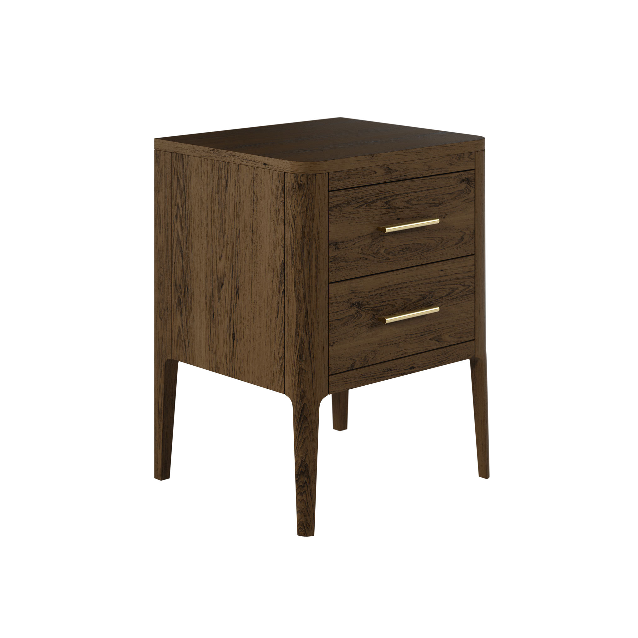 17 Stories Alivya Solid Wood Bedside Table | Wayfair.co.uk