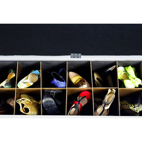 Winston Porter Aliana Shoe Storage Bench & Reviews | Wayfair