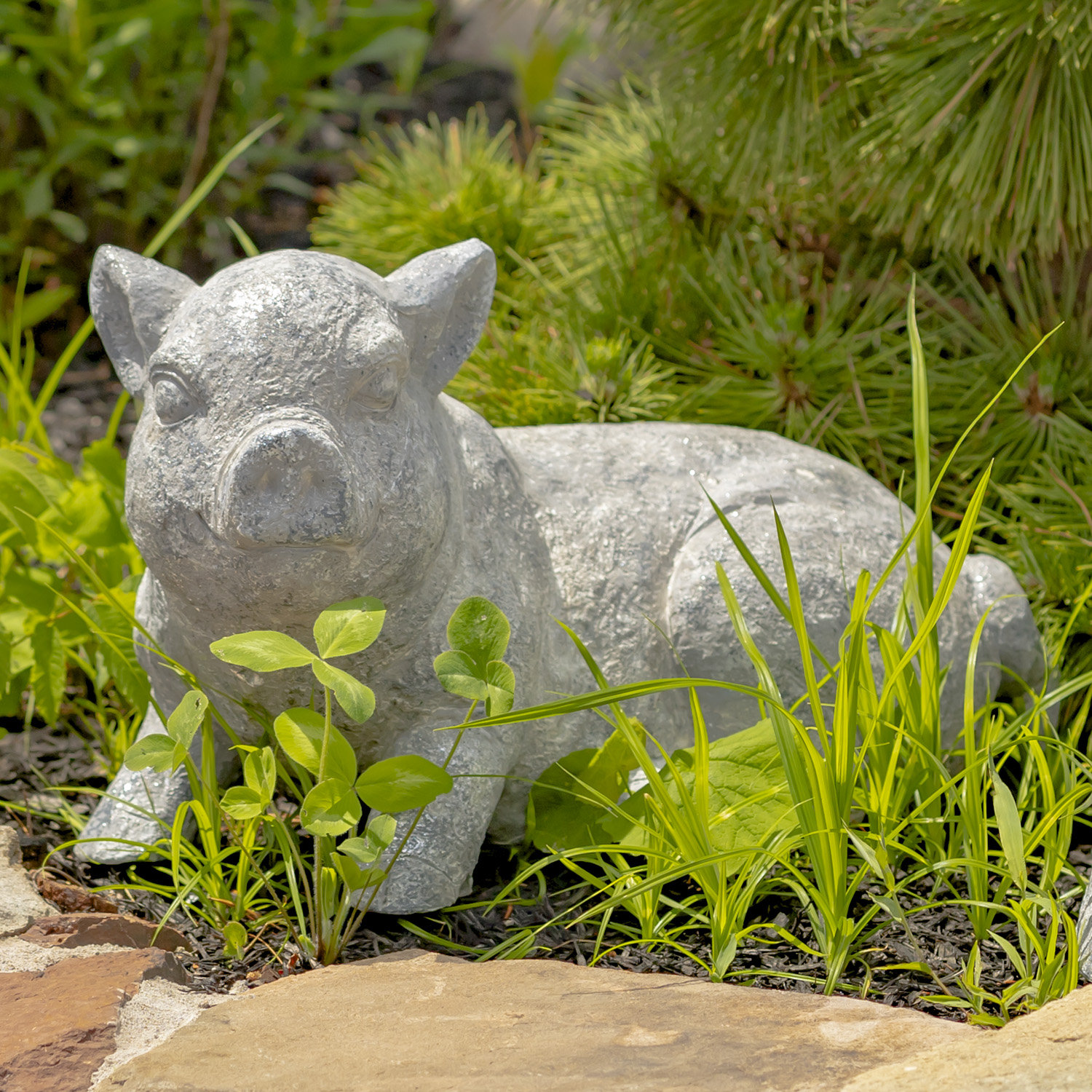 August Grove® Tadeus Garden Statue | Wayfair