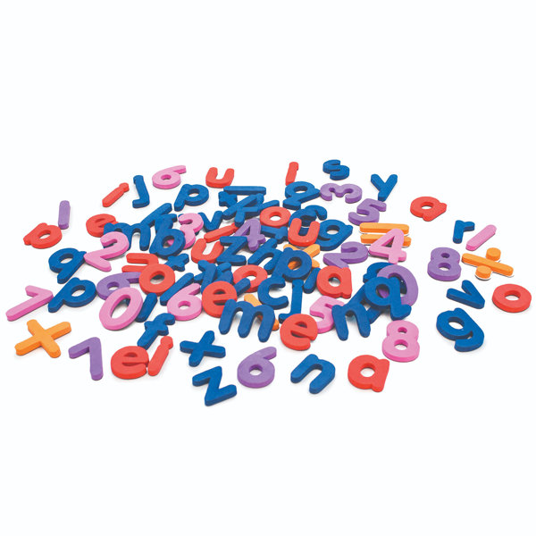 Junior Learning Rainbow Letters and Numbers Magnetic Activities ...