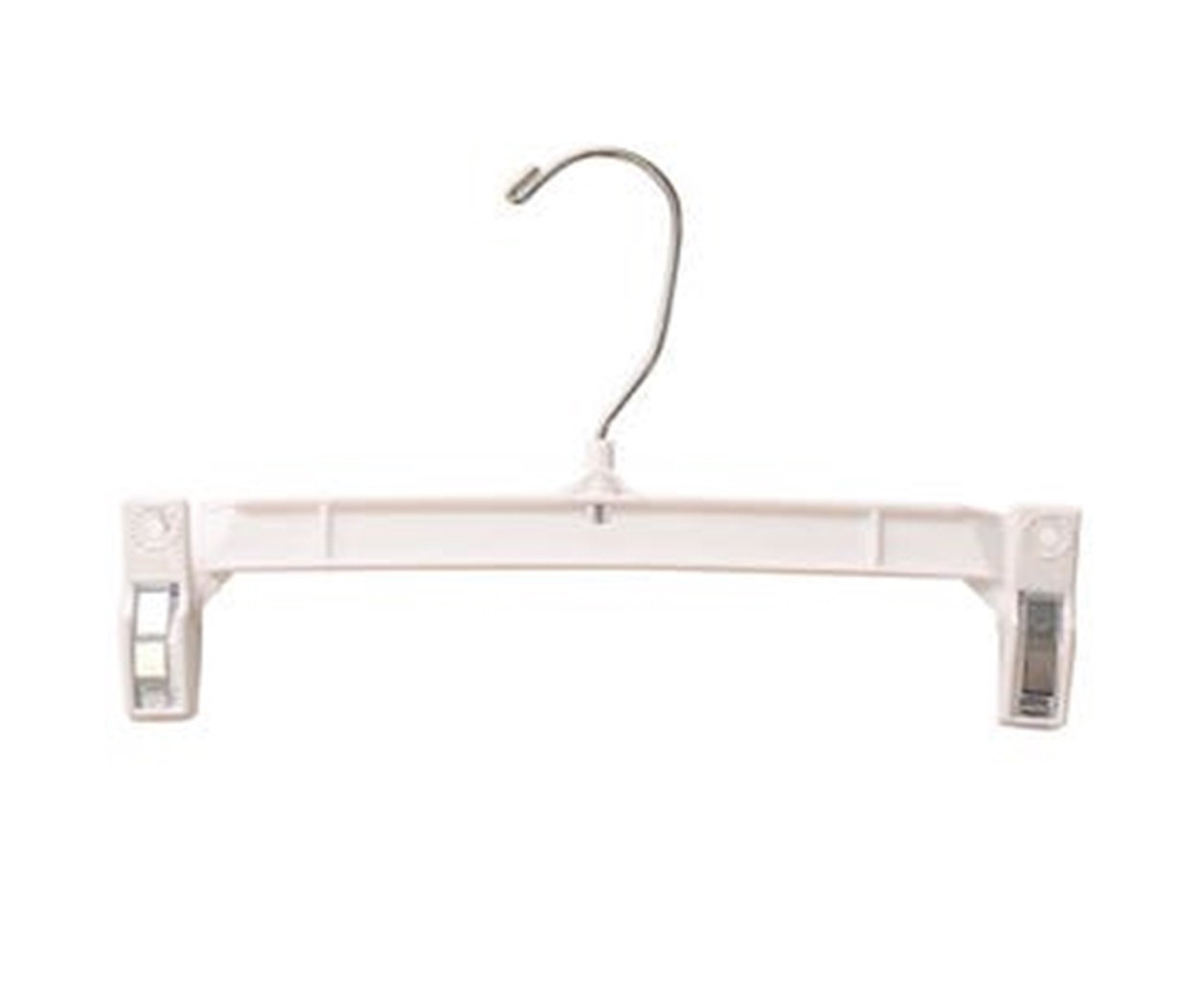 Rebrilliant Plastic Skirt/Pant Hangers With Pinch Clips, Metal Swivel ...