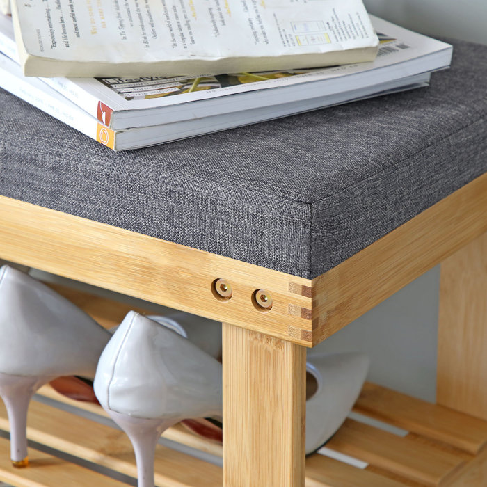 Latitude Run® Solid Wood Shoe Storage & Reviews | Wayfair