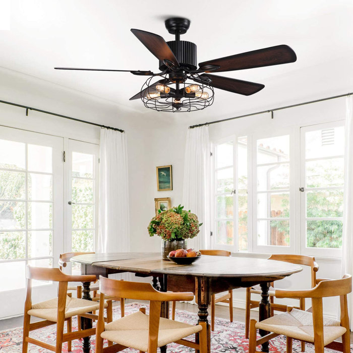 Williston Forge Deshard 20'' Ceiling Fan with LED Lights | Wayfair
