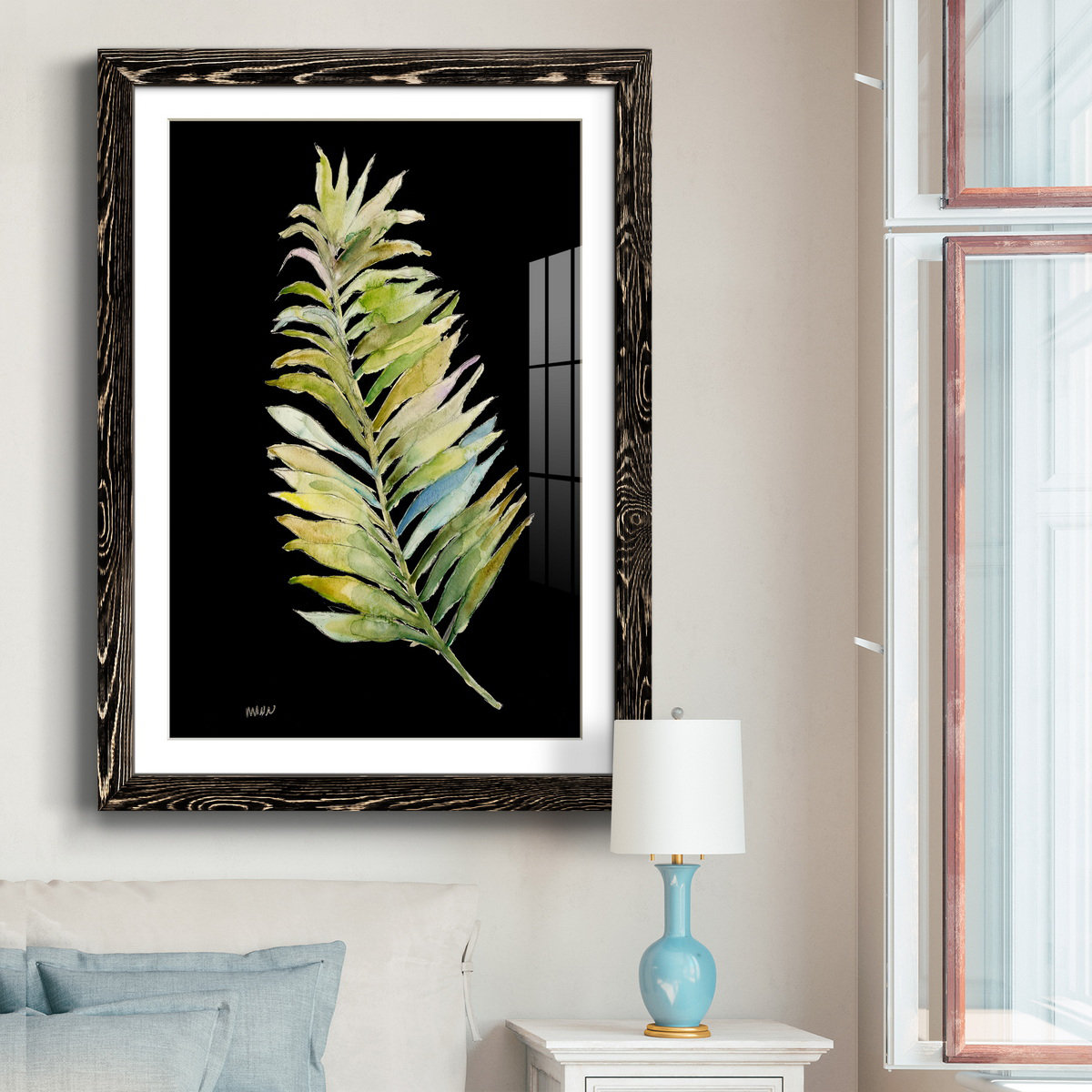 Bay Isle Home Frond - Picture Frame Print | Wayfair