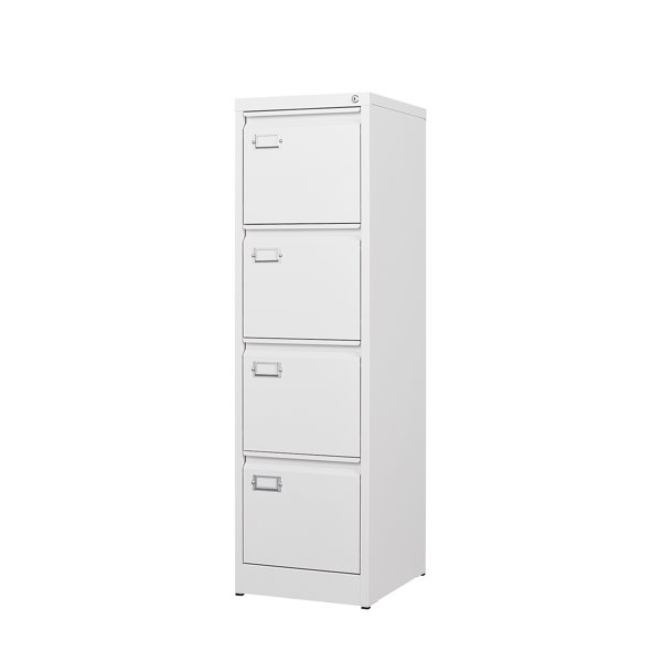 Latitude Run® 15.12'' Wide 4 -Drawer Steel Vertical Filing Cabinet ...