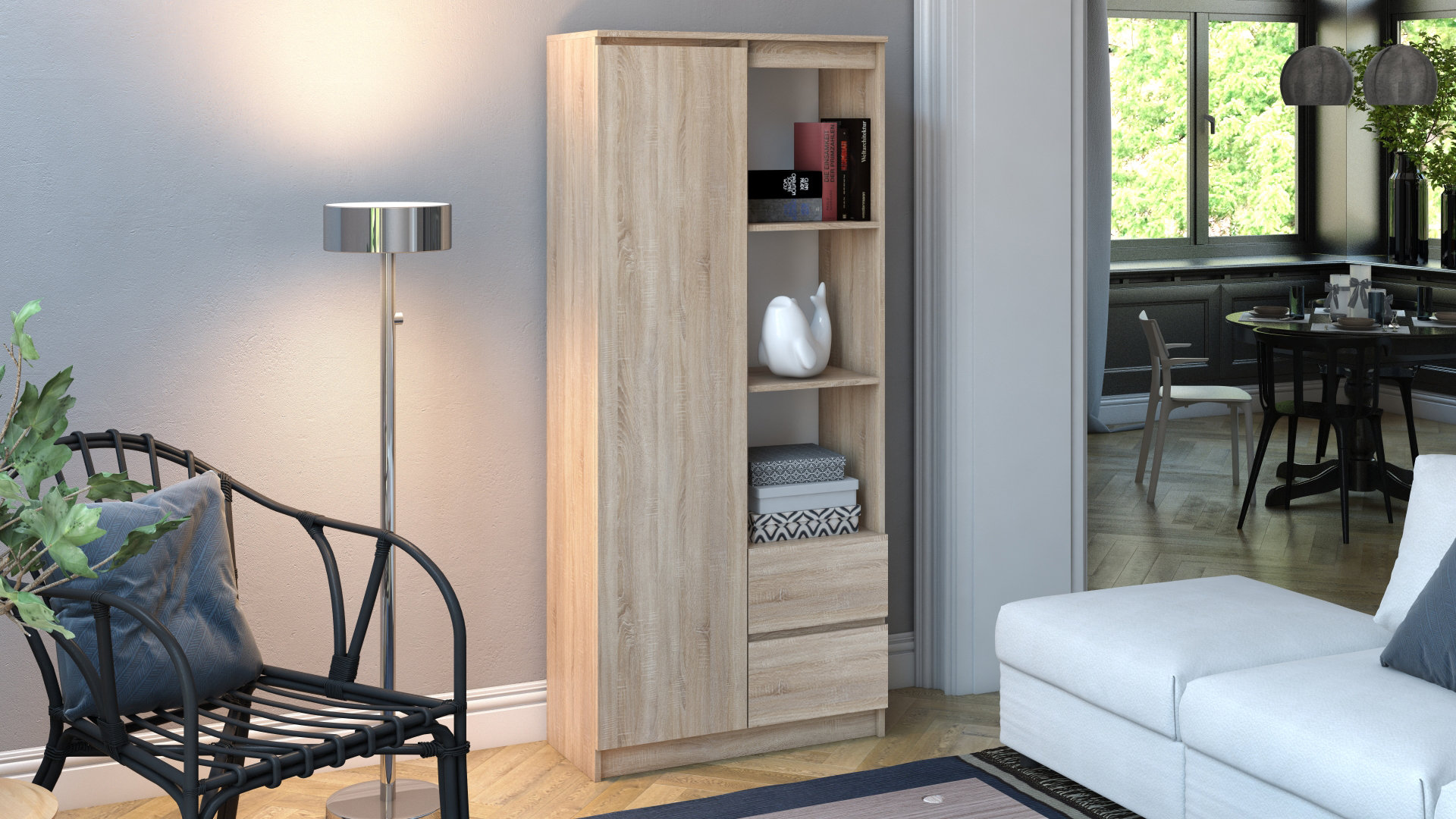 Zipcode Design Ikin Bookcase & Reviews | Wayfair.co.uk