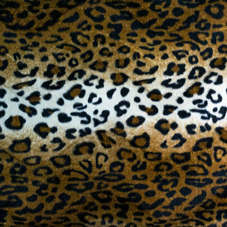 Beaumont 50cm Leopard Print Storage Ottoman | Wayfair.co.uk