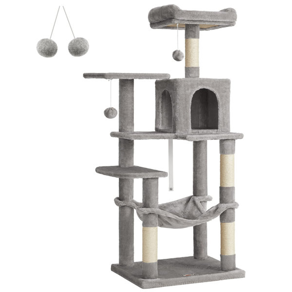 Archie & Oscar 143cm Dejon Cat Tree | Wayfair.co.uk