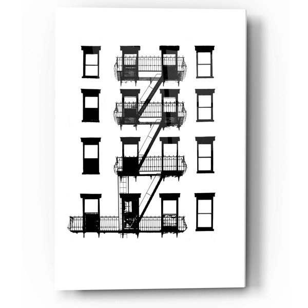 Ivy Bronx NYC In Pure Bandw VI by - Unframed Graphic Art | Wayfair