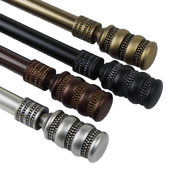 Red Barrel Studio® Parinaaz Single Curtain Rod & Reviews | Wayfair