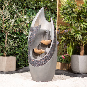 Ivy Bronx Aubrei Polystone Fountain with Light | Wayfair.co.uk