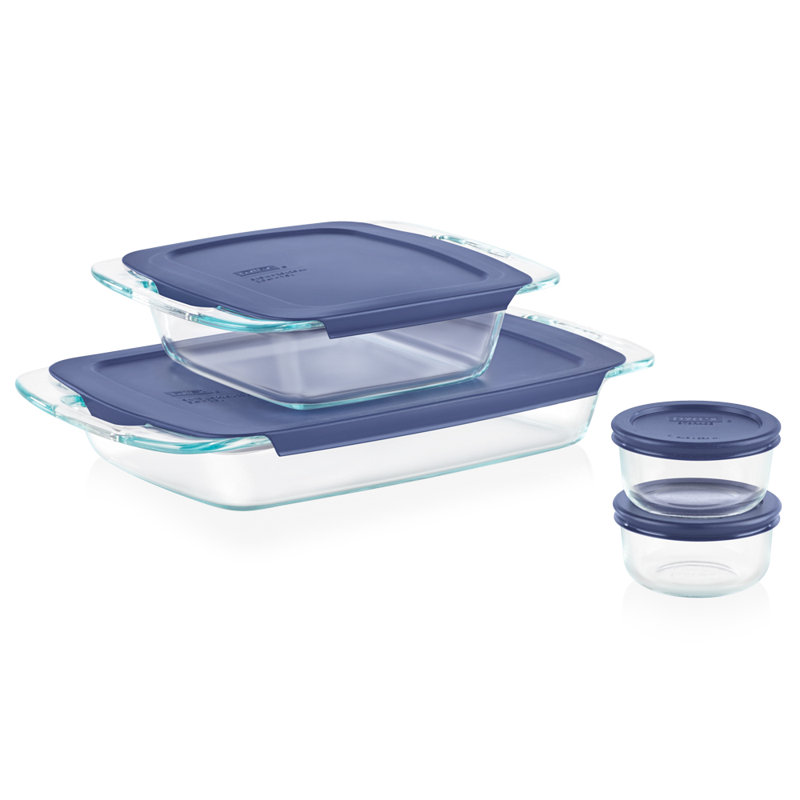 Pyrex Easy Grab 8 Piece Bakeware Set & Reviews | Wayfair