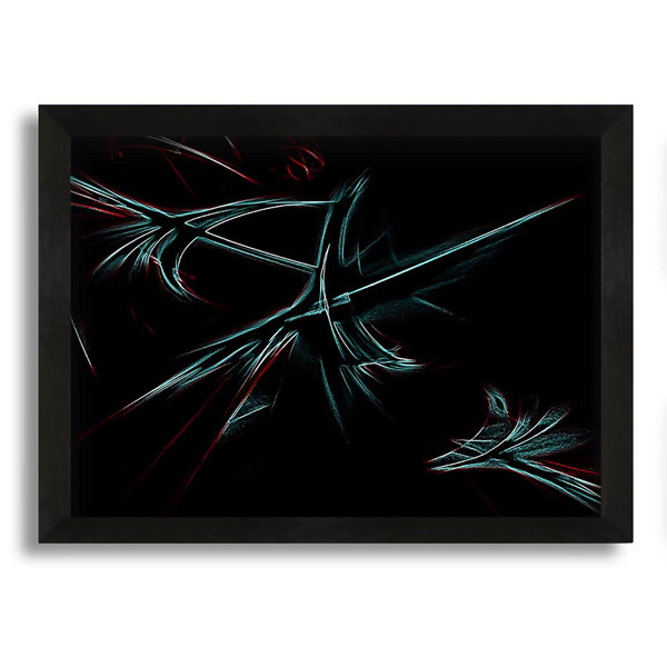 Ivy Bronx Spike Attack Framed Print | Wayfair.co.uk