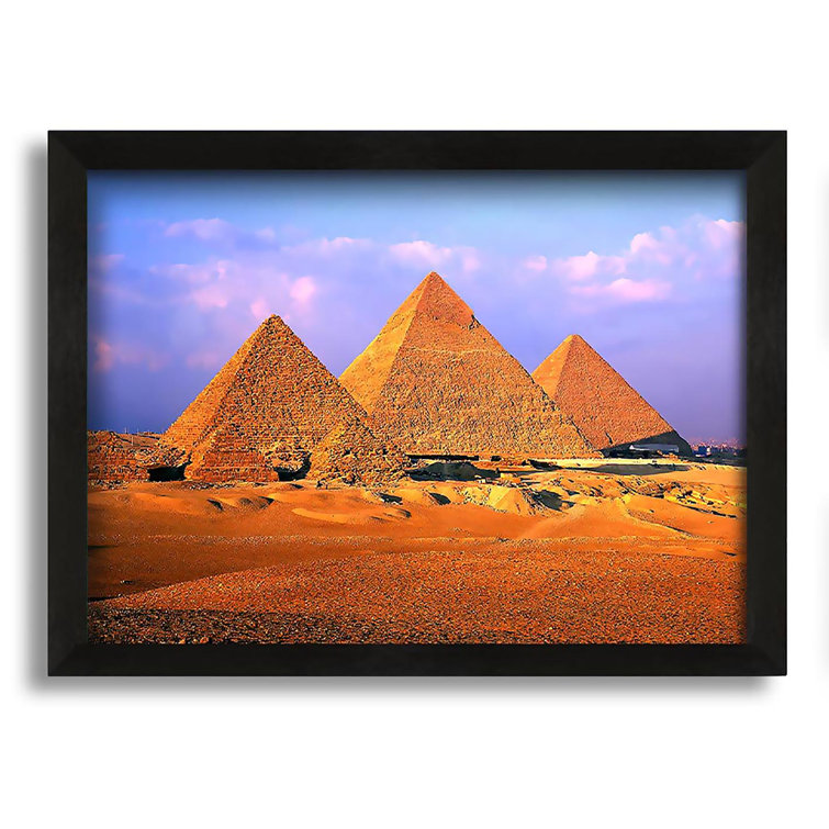 Gracie Oaks Pyramids Of Giza Egypt - Single Picture Frame Photograph on ...