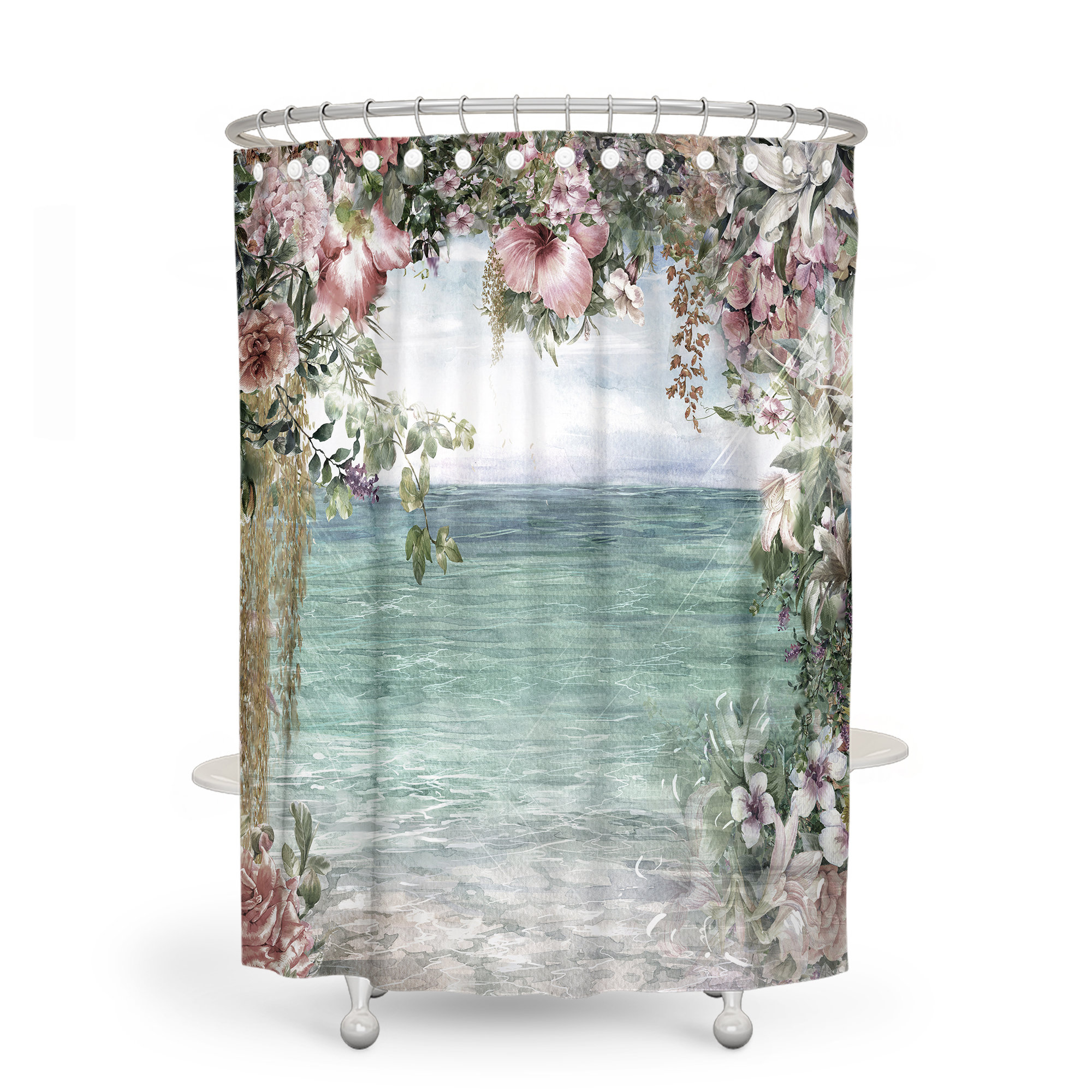 Rosecliff Heights Hollen Single Shower Curtain Wayfair