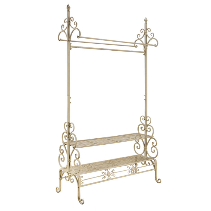 Fleur De Lis Living Santangelo 40'' Clothes Rack & Reviews | Wayfair