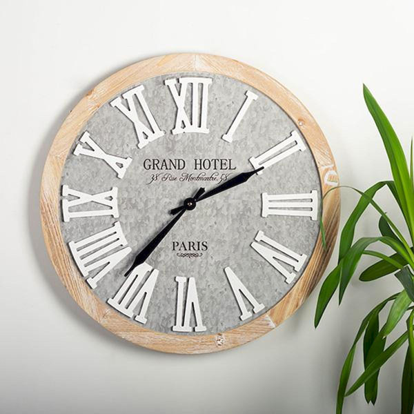 Gracie Oaks 19" Grand Wall Clock | Wayfair