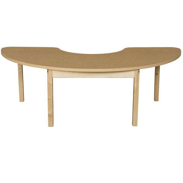 Wood Designs Half-Circle Activity Table | Wayfair