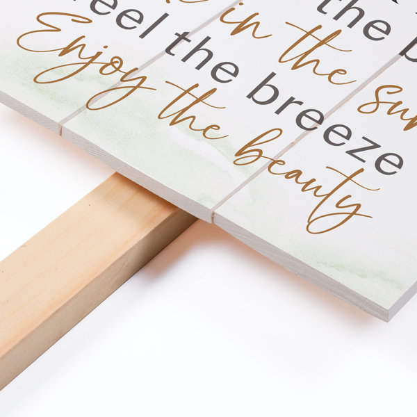 Rosalind Wheeler Mattawa Rules Garden Sign | Wayfair