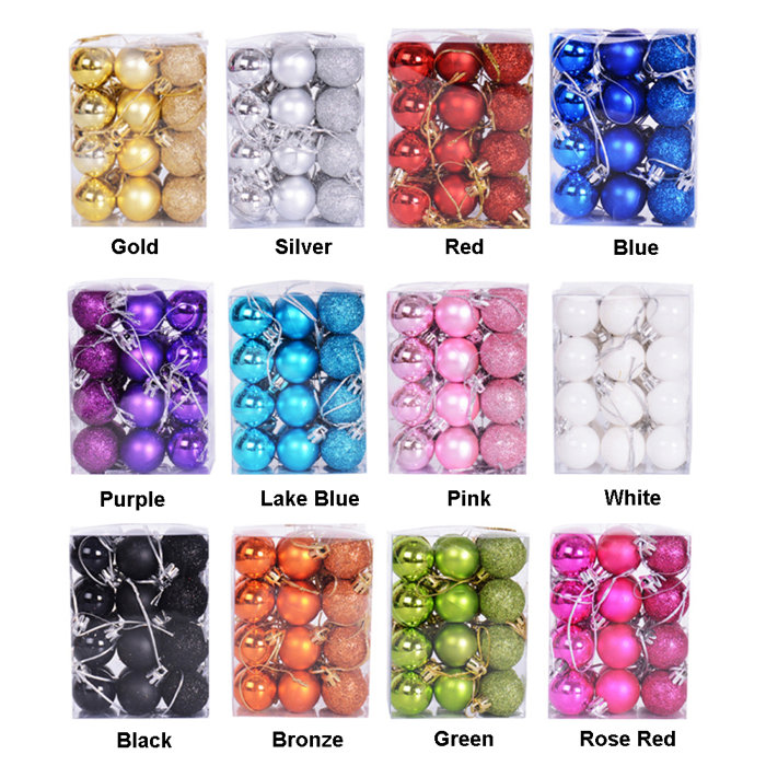 The Holiday Aisle® Solid Color Ball Ornament & Reviews | Wayfair