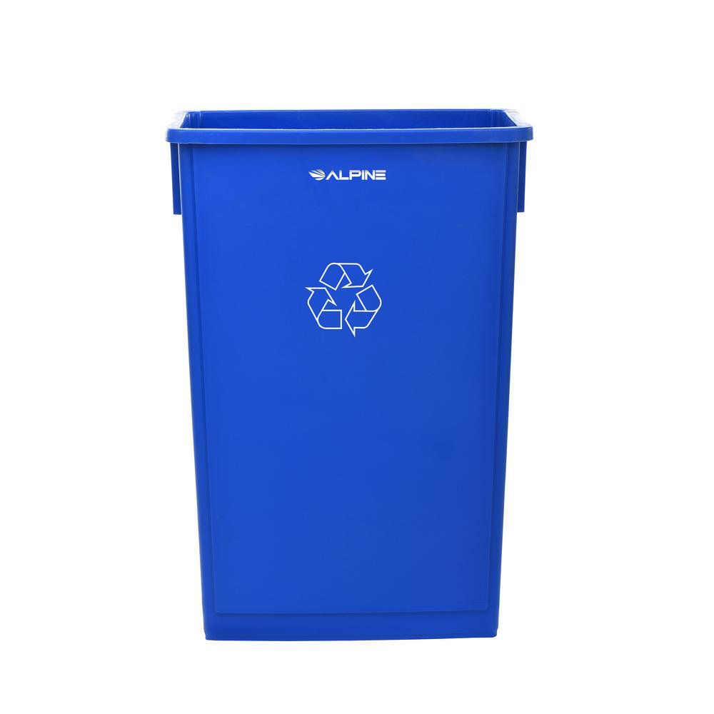 Alpine Industries Recycling 23 Gallon Trash Can Set | Wayfair