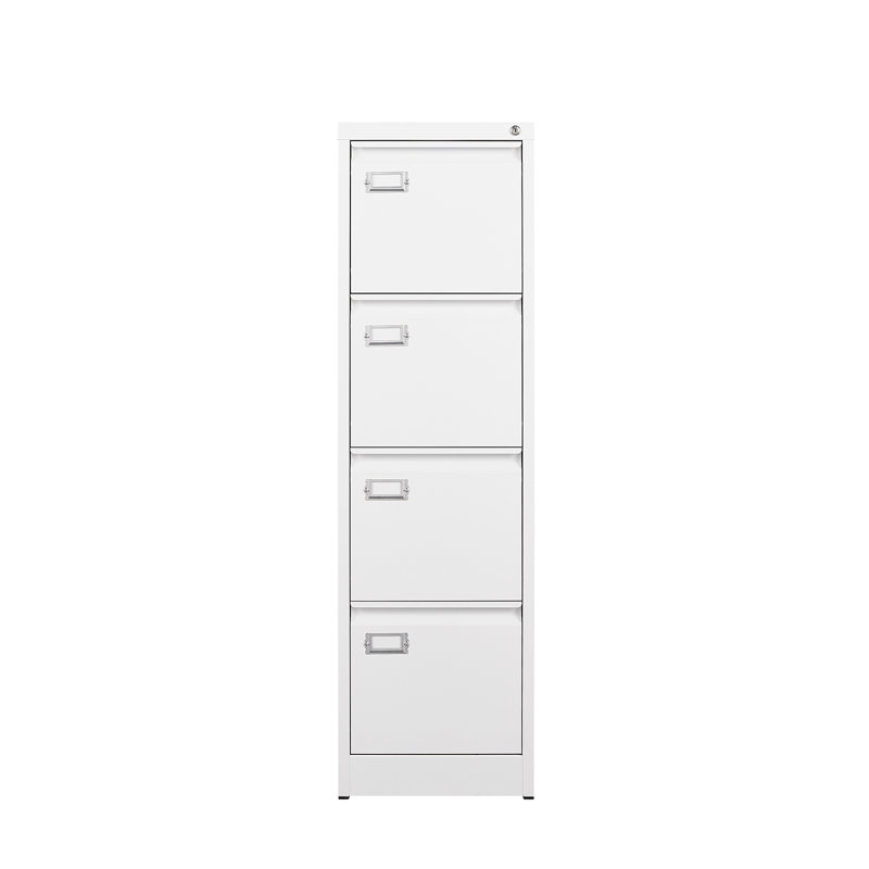Latitude Run® 4-Drawer Vertical Filing Cabinet & Reviews | Wayfair