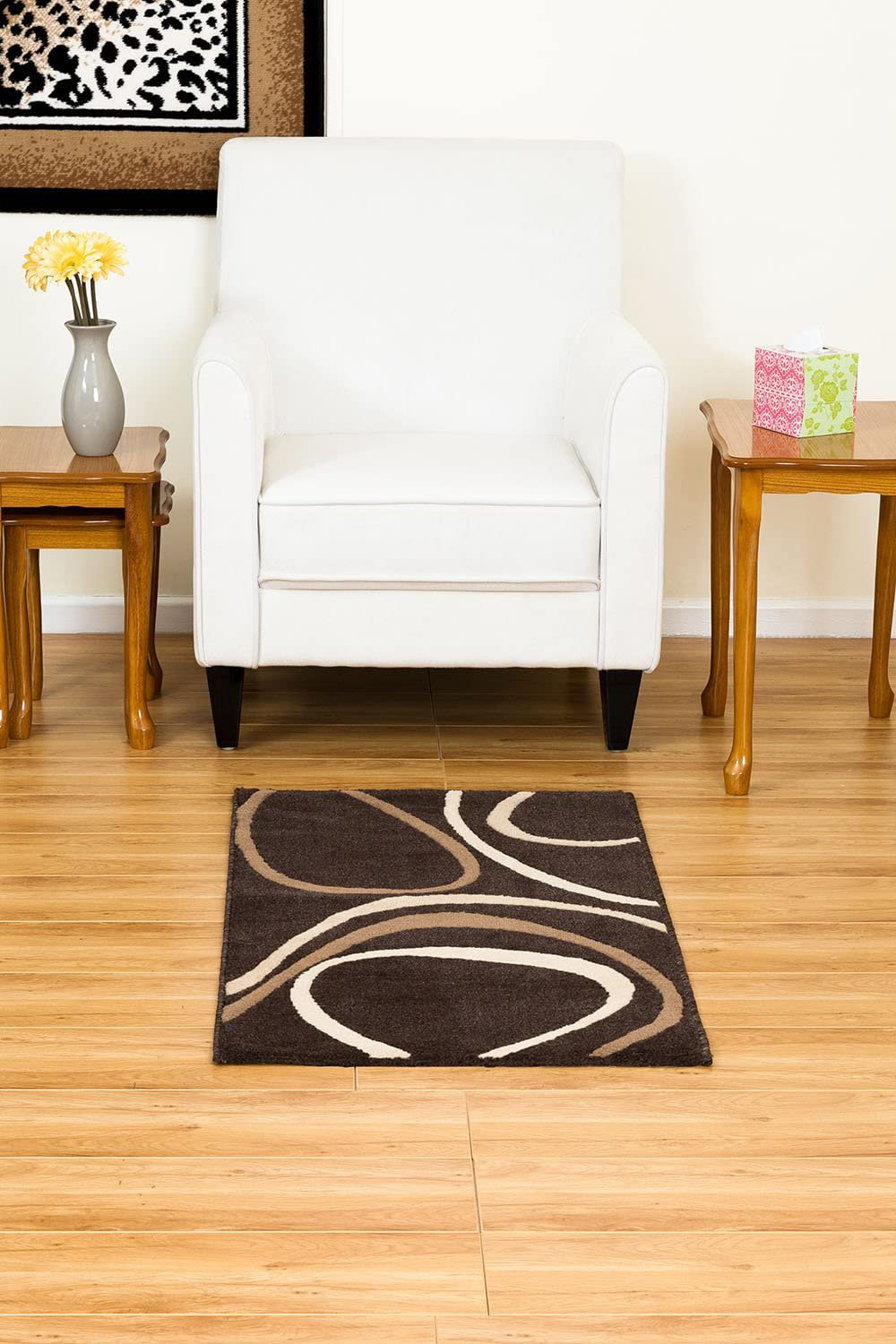 Ebern Designs Grado Tufted Brown/Caramel/Cream Rug | Wayfair.ie