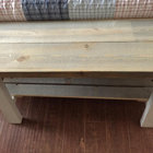 Gracie Oaks Minoo Solid Wood Shelves Storage Bench & Reviews | Wayfair