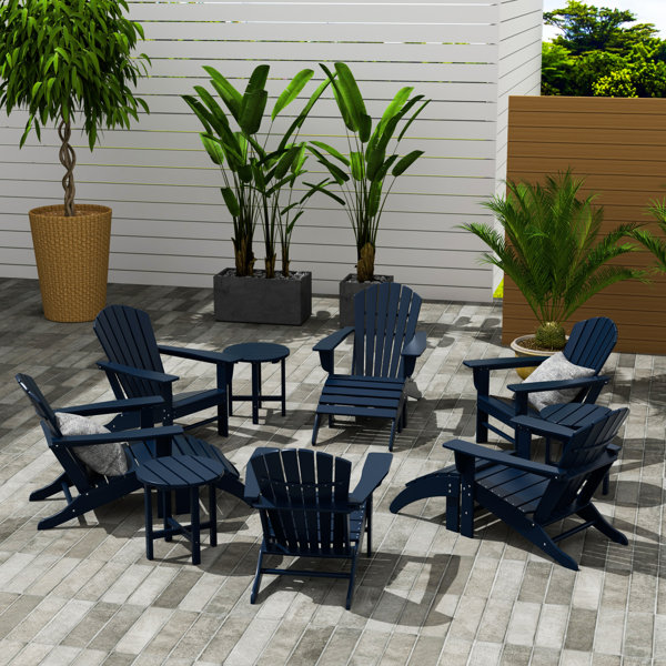 Beachcrest Home Shela Plastic Adirondack Chair & Reviews | Wayfair