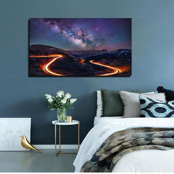 Latitude Run® Road Path - Wrapped Canvas Print | Wayfair