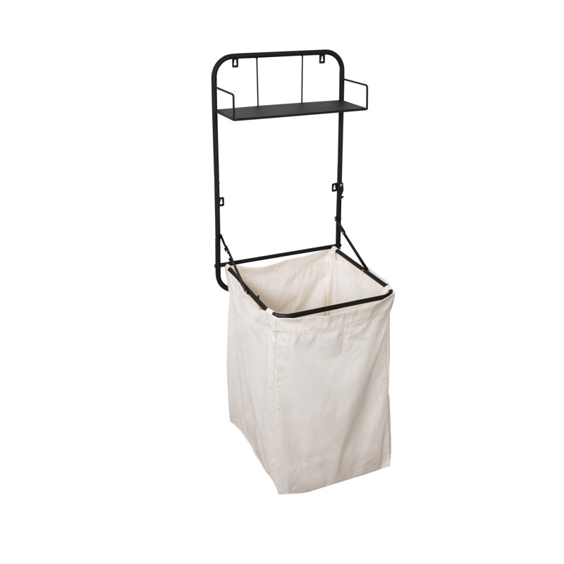 Rebrilliant Collapsible Wall-Mounted Hamper | Wayfair